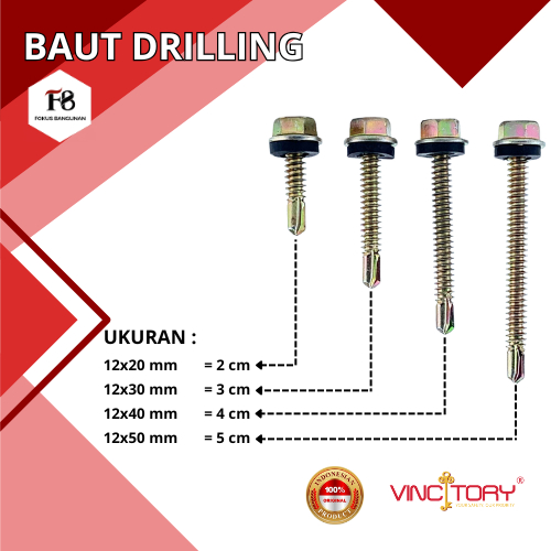 Jual BAUT DRILLING | BAUT ATAP | BAUT ROOFING | BAUT BAJA RINGAN ...