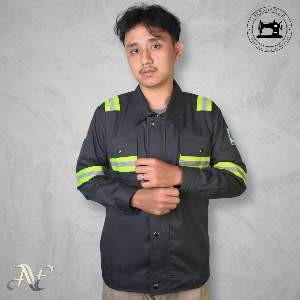 Jual ANV Wearpack Safety Kerja Lapangan Atasan Kemeja Safety Kerja ...