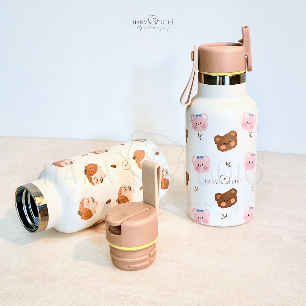 Jual Kids Water Bottle Stainless Steel 304 350ml- Harv's Studio | Shopee Indonesia