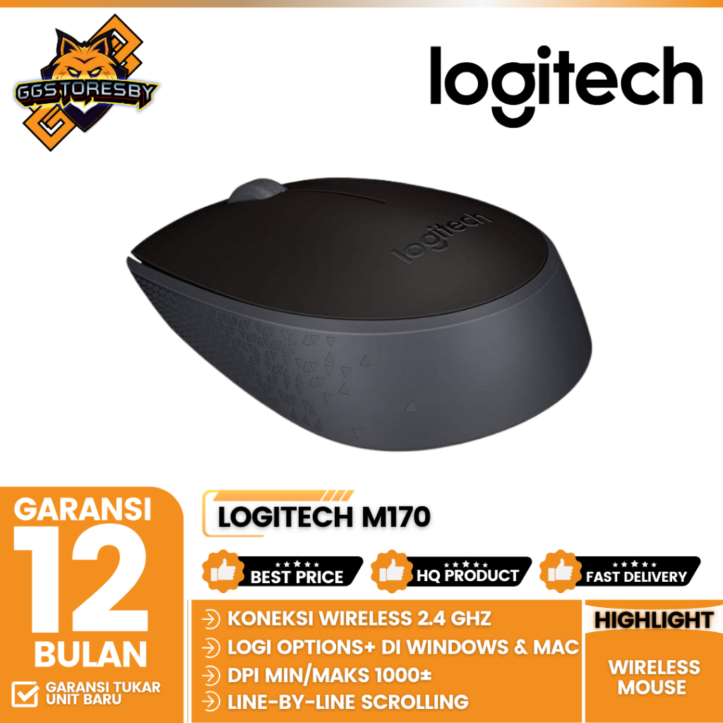 Jual LOGITECH M170 WIRELESS MOUSE | Shopee Indonesia
