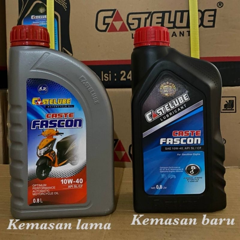 Jual Castelube Fascon Matic 800 ml Sae 10w-40 | Shopee Indonesia