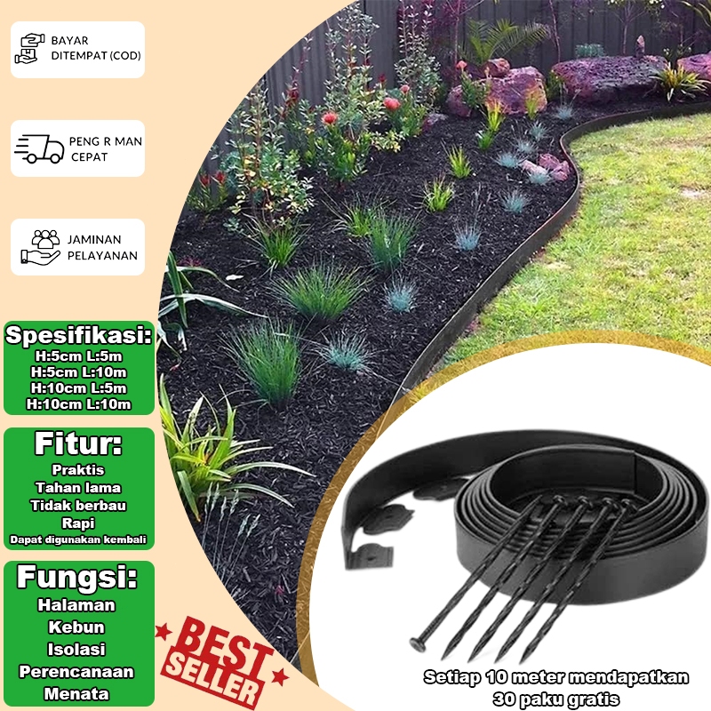 Jual NSP-Pembatas Rumput Tepian Taman Pembatas Batu Coral Hiasan Taman ...