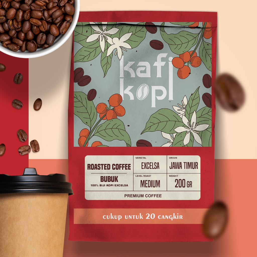 Jual Kafi Kopi Excelsa Jawa Timur Medium Roast Premium Coffee | Shopee Indonesia