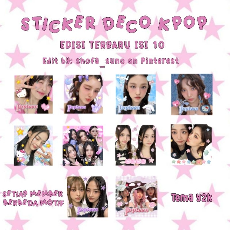 Jual STICKER DECO STICKER K-POP CUTE FREEBIES ZEROBASEONE, BOYNEXTDOOR ...