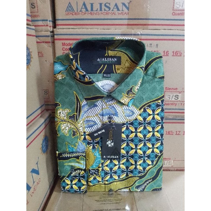 Jual ALISAN BATIK LENGAN PANJANG 100% ORIGINAL | Shopee Indonesia