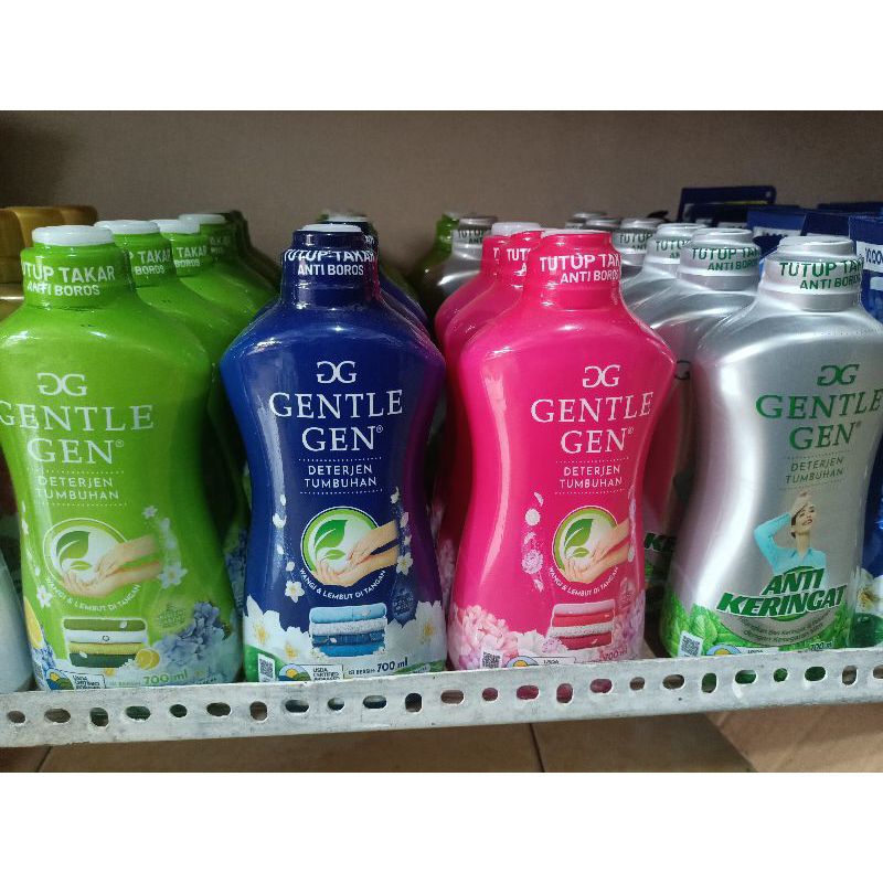 Jual Gentle Gen Deterjen Tumbuhan Cair Botol 700 Ml | Shopee Indonesia