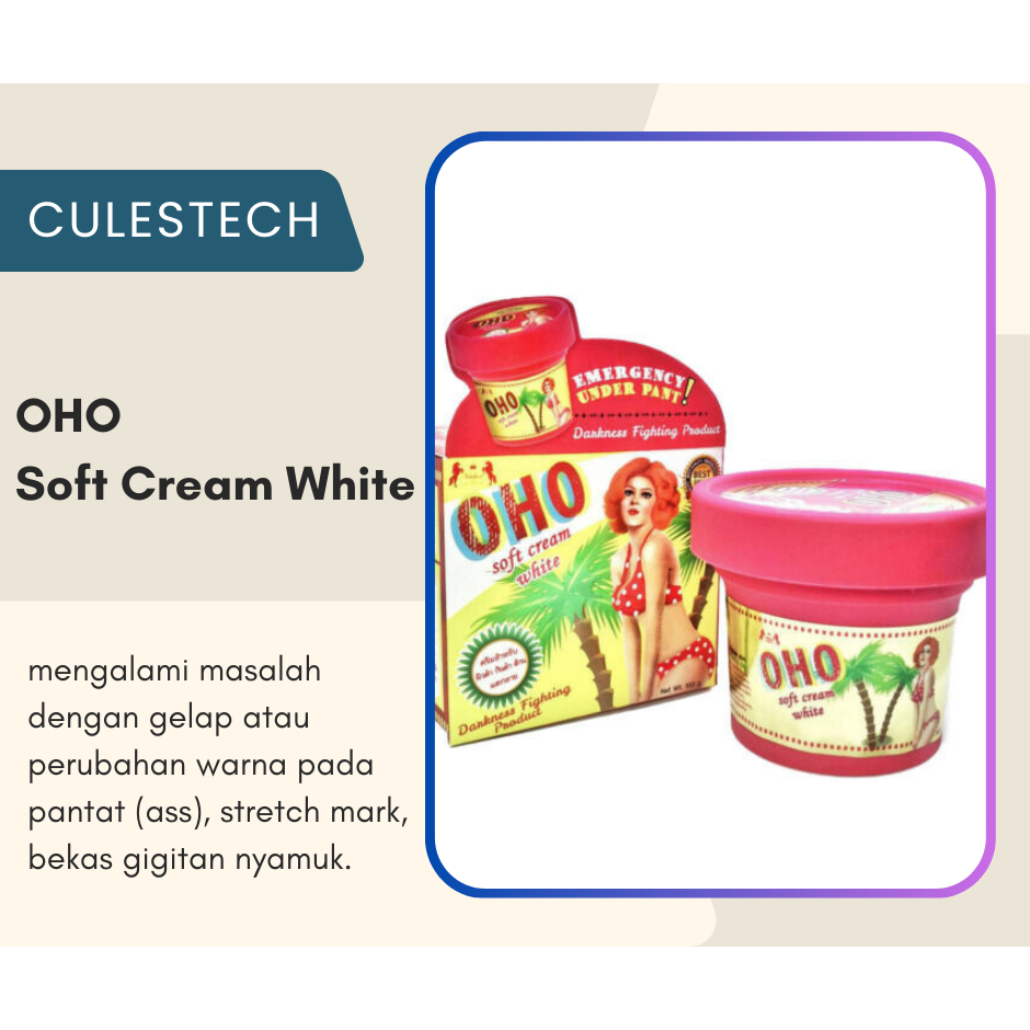 Jual OHO Soft Cream White Premium Original | Shopee Indonesia