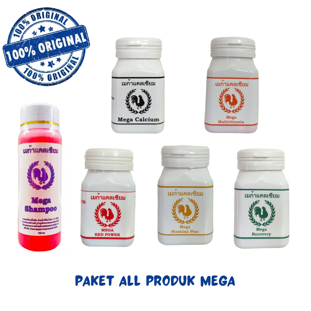 Jual PAKET ALL PRODUK MEGA - ( MEGA CALCIUM + MEGA MULTIVITAMIN + MEGA ...