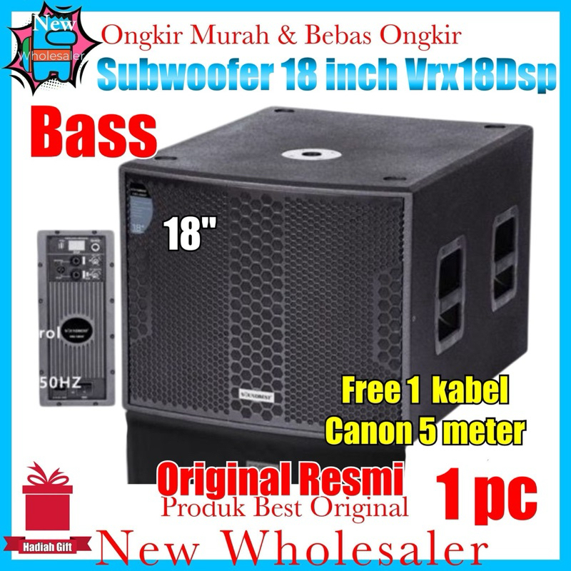 Jual Speaker Subwoofer Aktif Soundbeset Vrx18Dsp 18 inch proginal Resmi | Shopee Indonesia