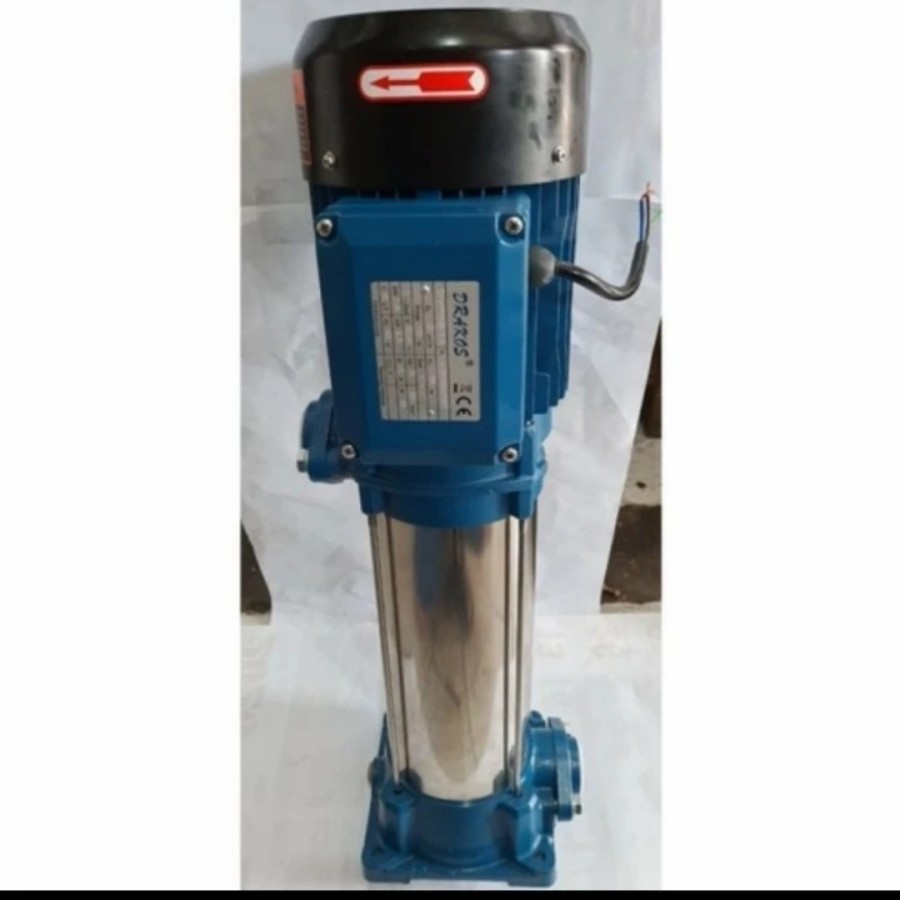 Jual BOOSTER PUMP DRAKOS DVPM 4-6 2 HP 1 PHASE POMPA AIR VERTICAL RO ...