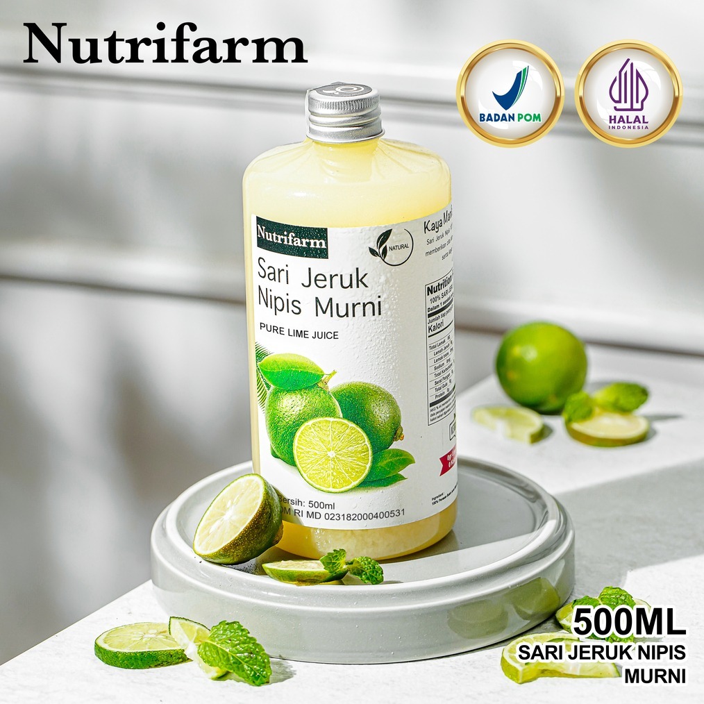 Jual NUTRIFARM SARI JERUK NIPIS 500 ML MURNI ASLI HALAL/ LIME JUICE ... Jual NUTRIFARM SARI JERUK NIPIS 500 ML MURNI ASLI HALAL/ LIME JUICE ...