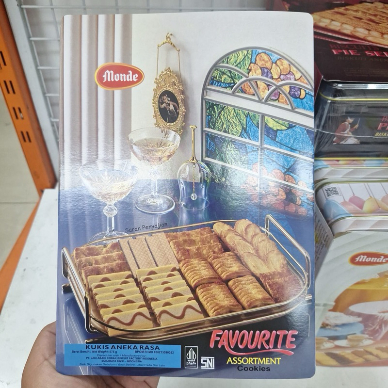Jual Monde Favourite assortment cookies 575gram | Shopee Indonesia