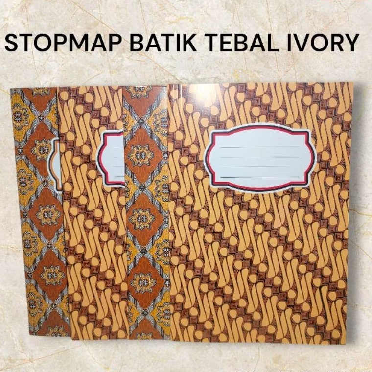 Jual StopMap Batik Tebal Ivory/Map Karton Tebal/Map Dokumen | Shopee ...