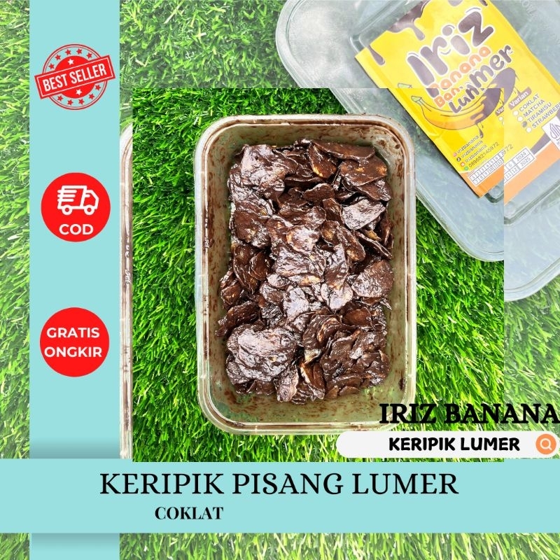 Jual KERIPIK PISANG LUMER Coklat, Matcha, Strawberry, Tiramisu, 500ml ...