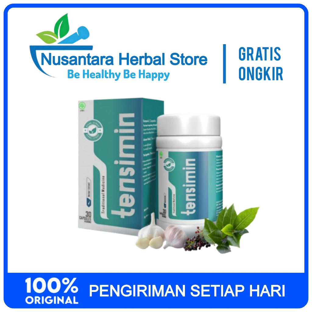 Jual Tensimin Asli Original Obat Hipertensi Darah Tinggi Jantung Stroke ...