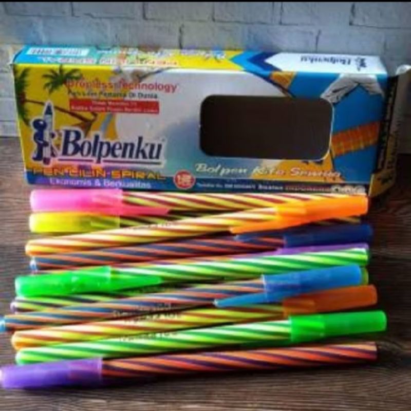 Jual 1 Pack Pulpen Lilin/Bolpenku Pulpen Murah | Shopee Indonesia
