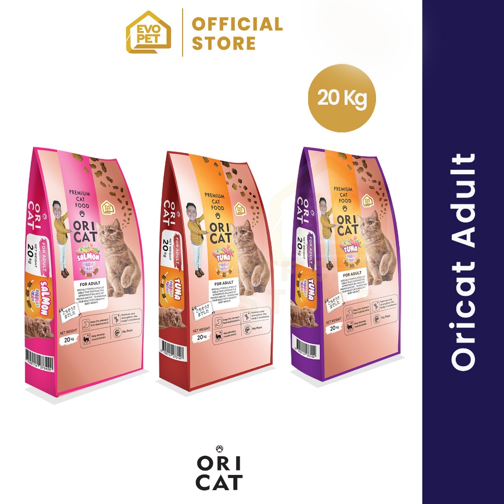 Jual ORI Cat Makanan Kucing Kering 20kg | Shopee Indonesia