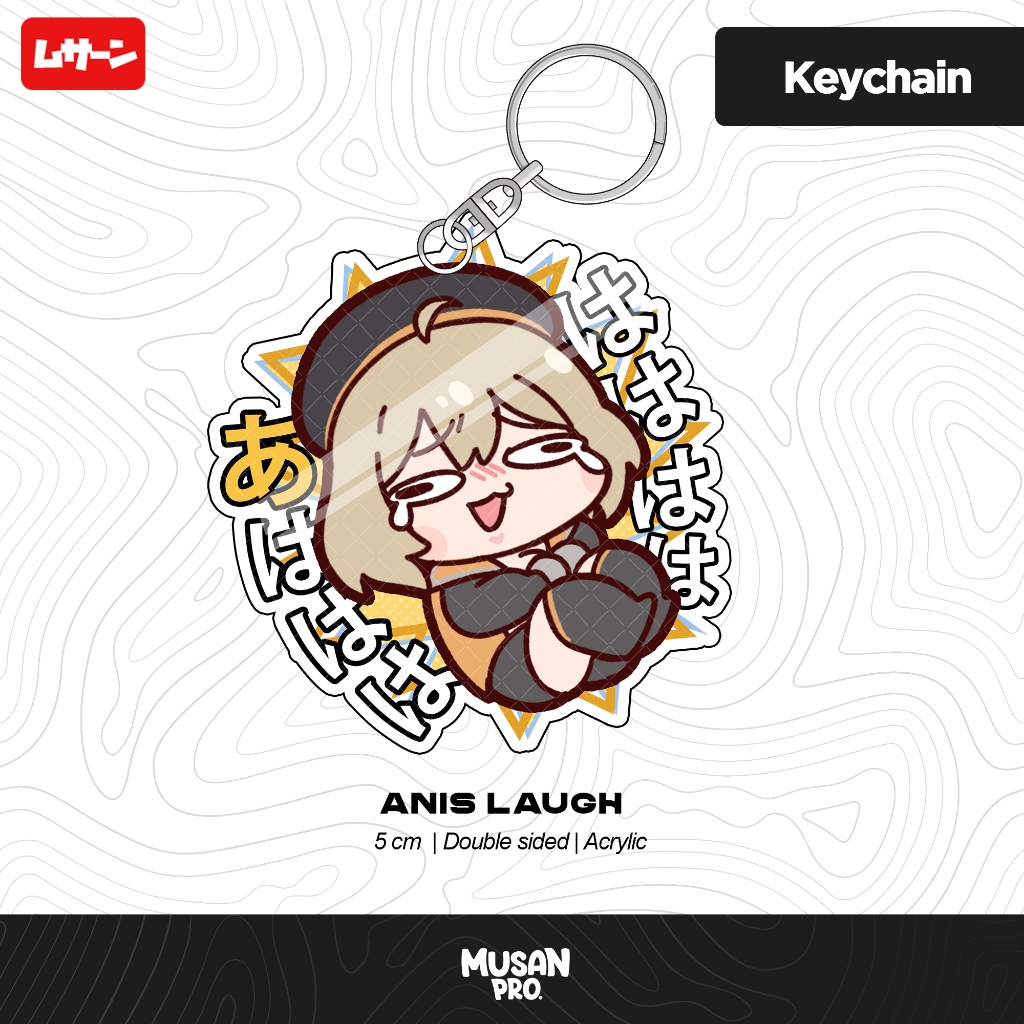 Jual Keychain NIKKE - Anis Laugh - Musan - Fan Merch | Shopee Indonesia