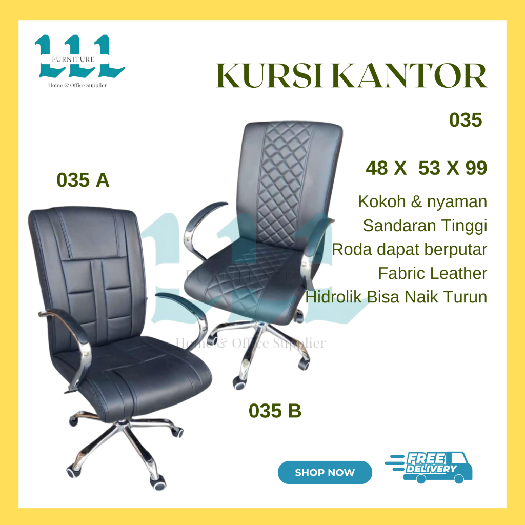 Jual Kursi Kantor 035 - Kursi direktur - Kursi Boss - Kursi Manager ...