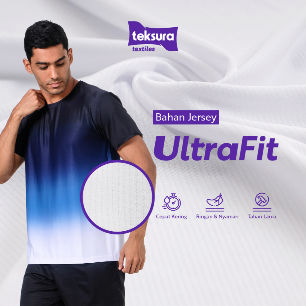 Jual Bahan Jersey Premium Drifit UltraFit Micro Fiber Polyester Sport ...