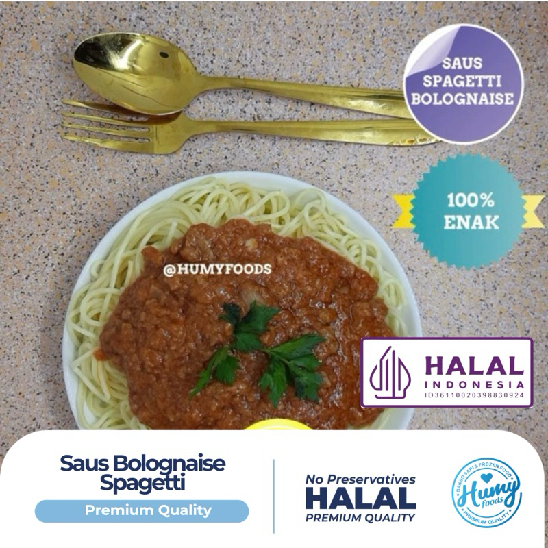 Jual SAUS BOLOGNESE SPAGHETTI DAGING SAPI / AYAM HOMEMADE (200GR) Halal ...