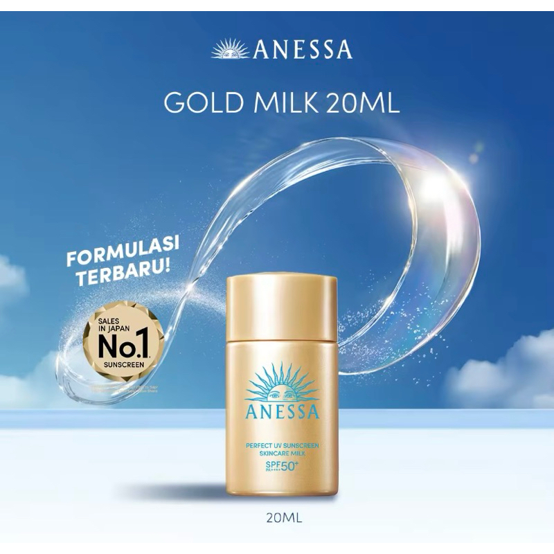 Jual Anessa - Perfect UV Sunscreen Skin Care Milk SPF 50+ PA++++ 20ml ...