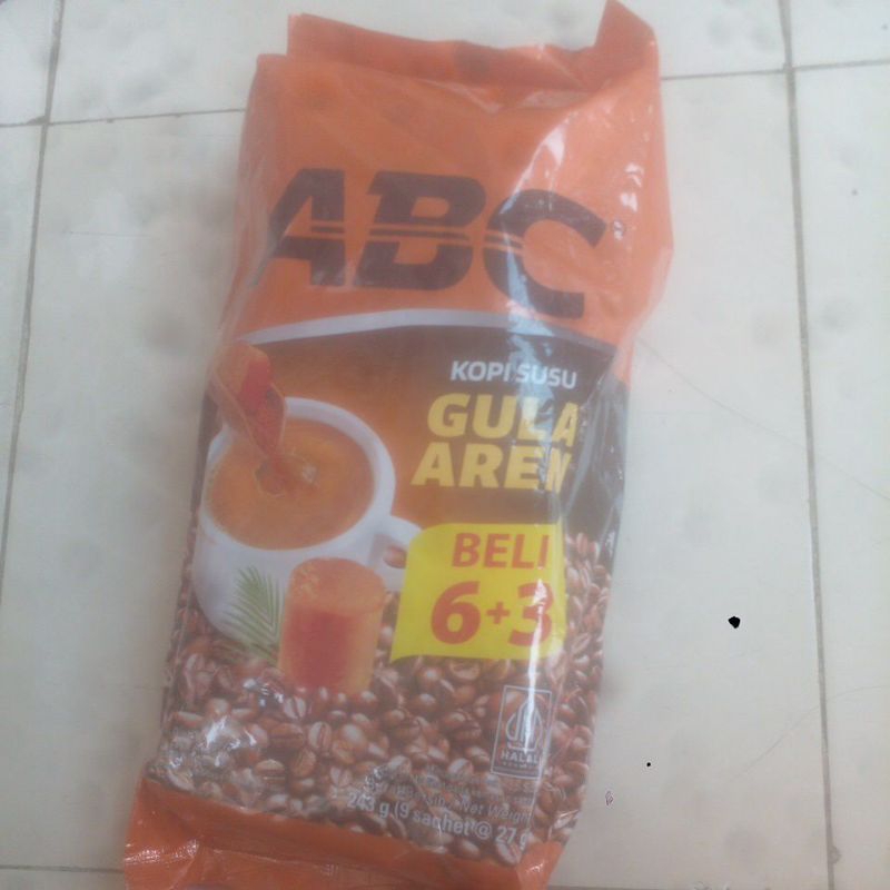 Jual kopi abc susu gula aren per pack atw rencengan isi 9 | Shopee ...