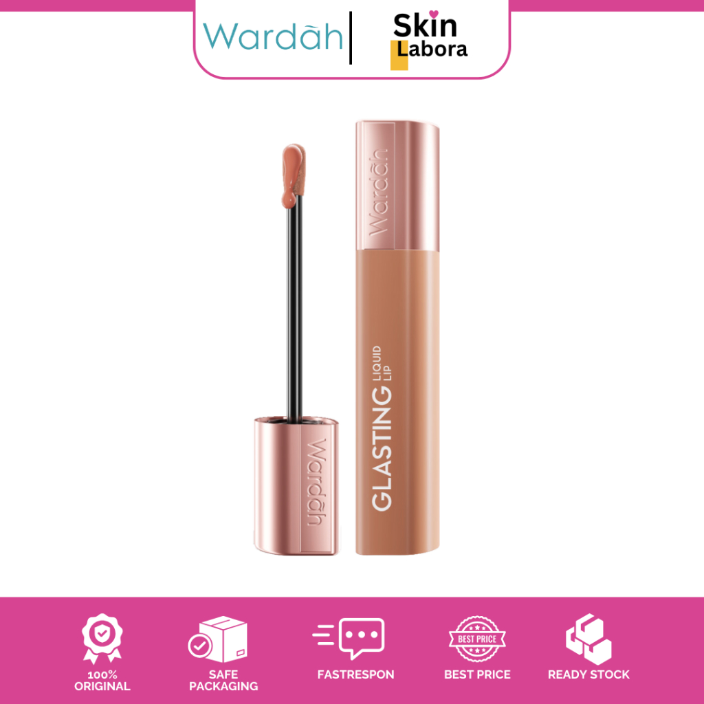 Jual WARDAH - Glasting Liquid Lip 3.5 gr | Shopee Indonesia