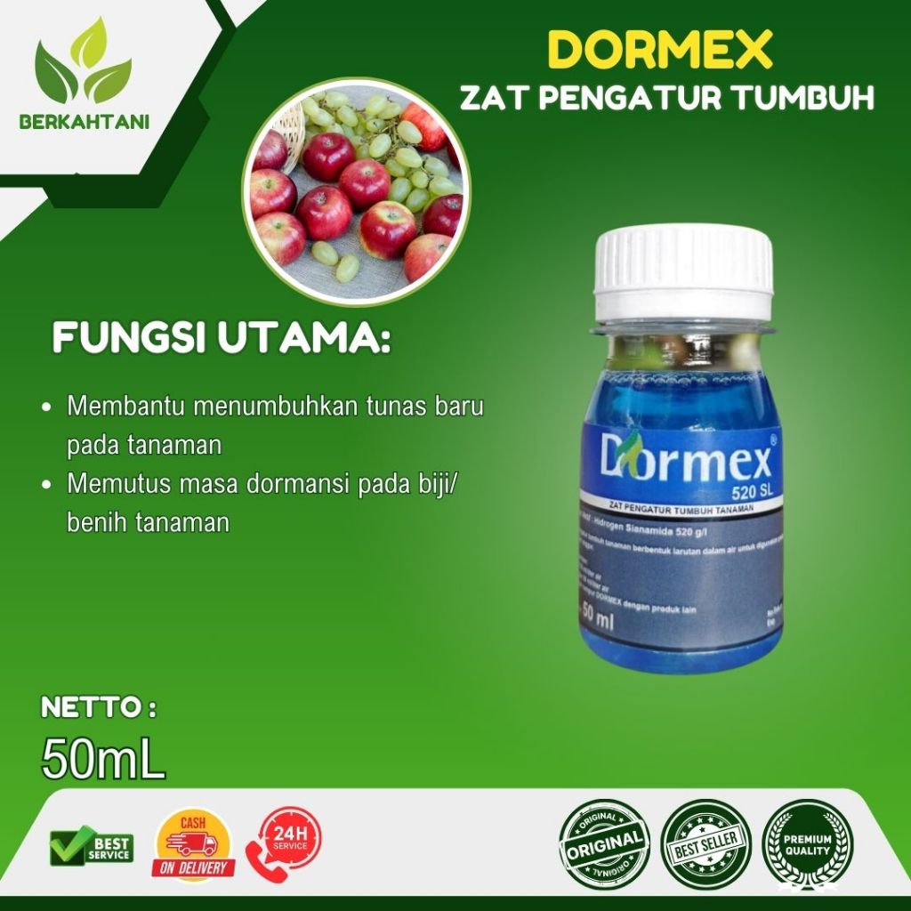 Jual Dormex 520sl 50 ml hydrogen cyanamide hidrogen sianamida | Shopee Indonesia