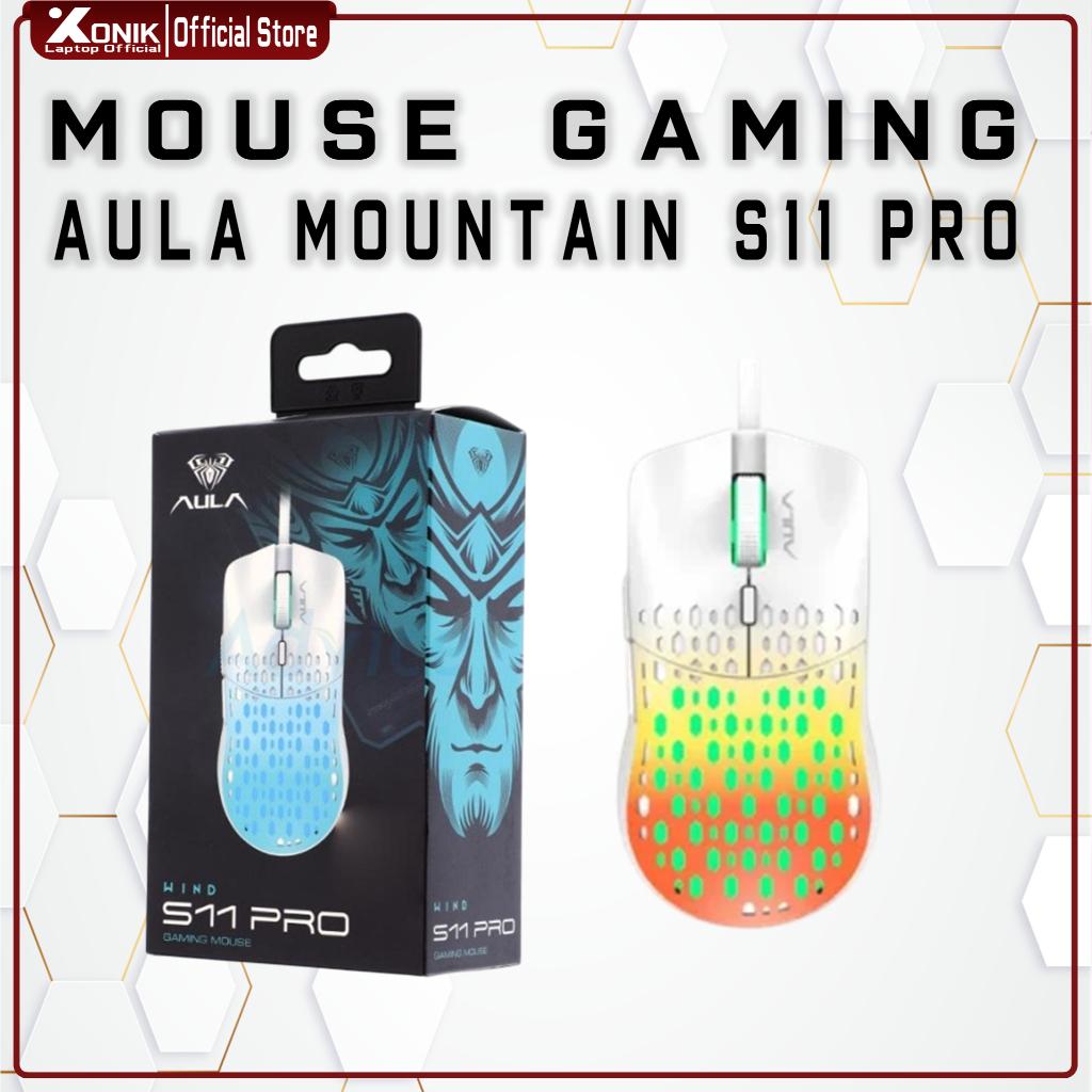 Jual Mouse Gaming AULA Mountain S11 PRO Keren | Shopee Indonesia
