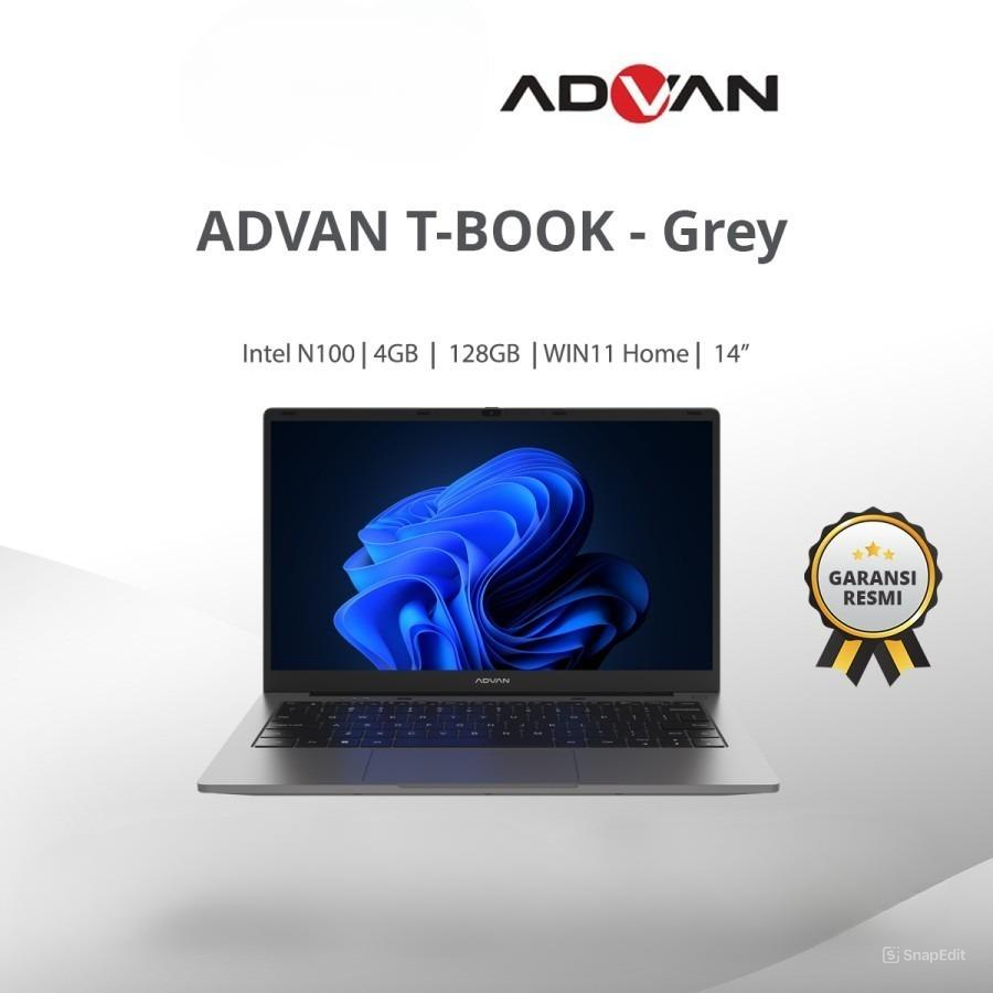 Jual Laptop Advan T Book / T-Book Intel N100 RAM 4GB SSD 128GB Windows ...