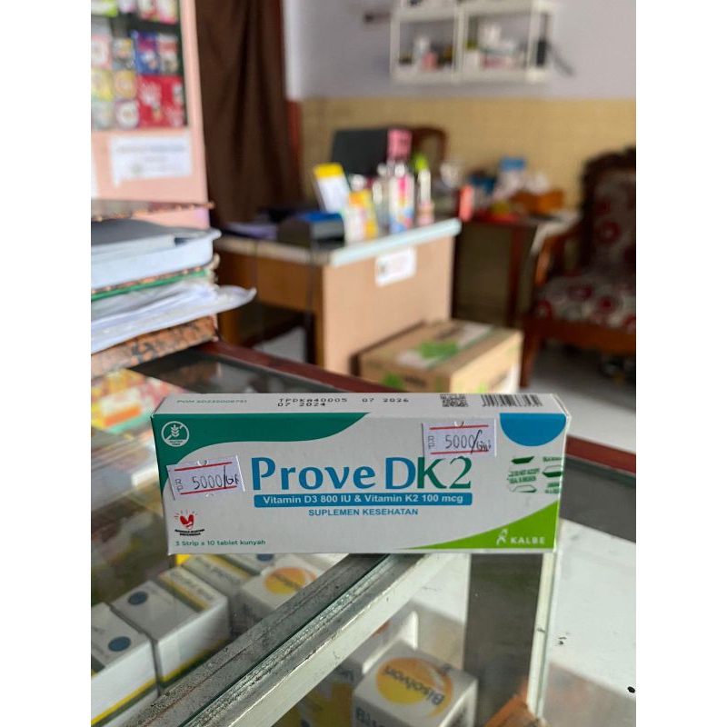 Jual Prove DK2 - Vitamin D3 800 IU & K2 100 mcg | Shopee Indonesia