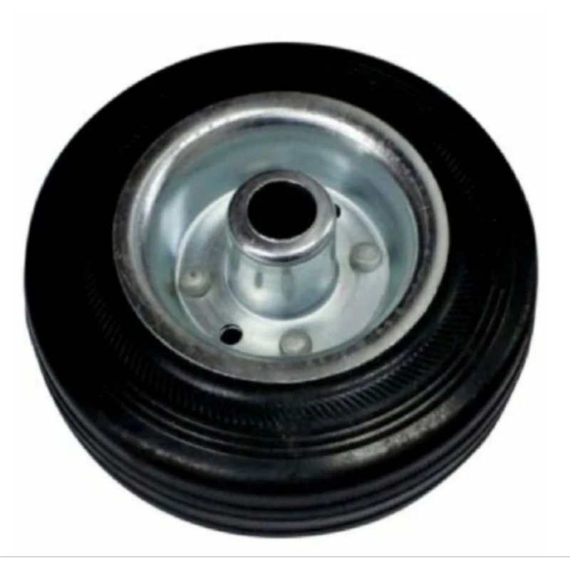 Jual Roda Caster Trolly Troli Karet 8" Wheel Only ( Roda Saja ) SSS ...