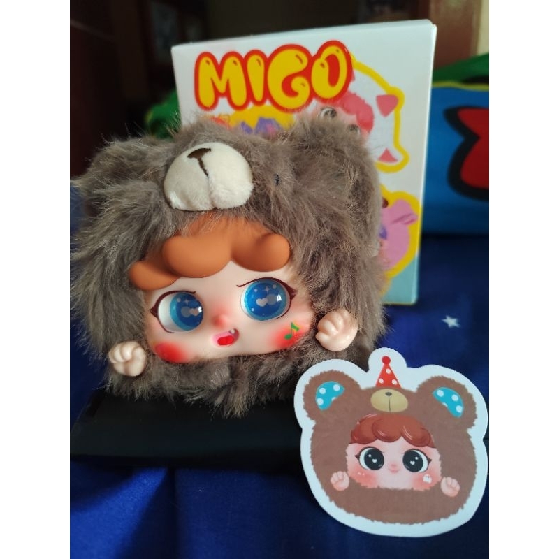 Jual Migo Party Zipper Bear Blindbox | Shopee Indonesia