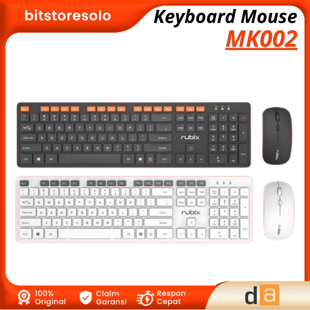 Jual Digital Alliance Keyboard & Mouse Bundle Combo Office Kantor ...