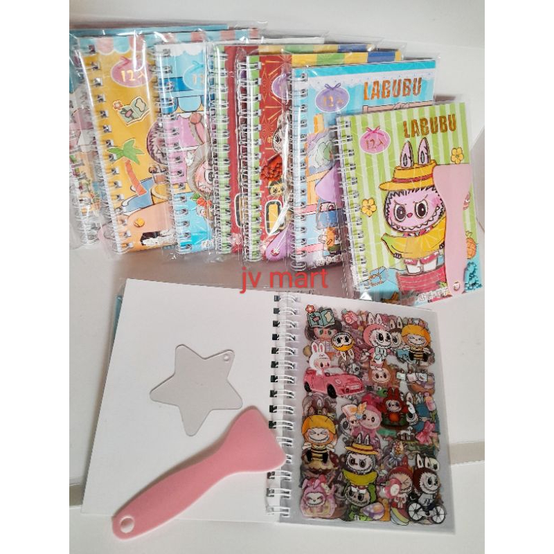 Jual STICKER BUKU BINDER NOTES LABUBU VIRAL | Shopee Indonesia