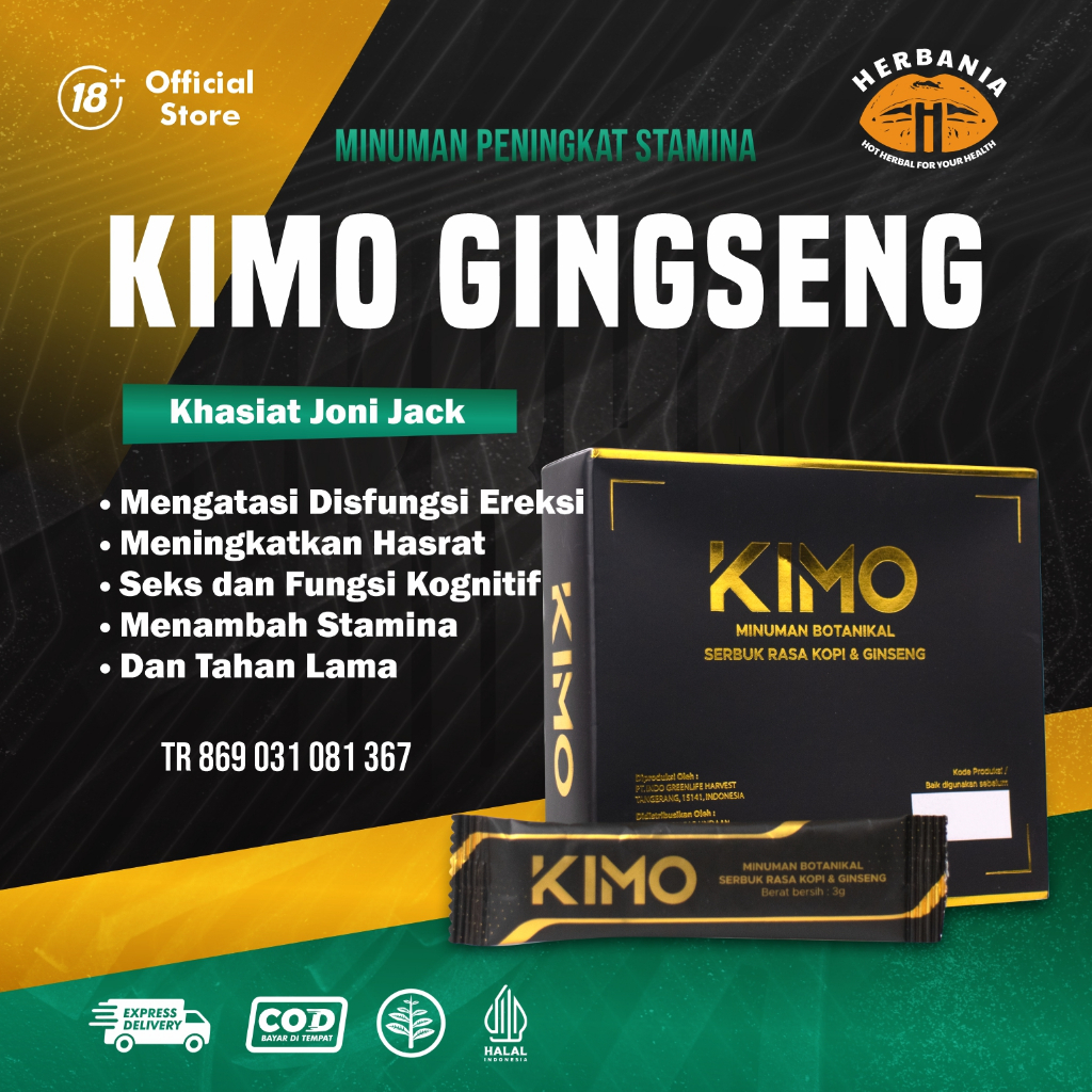 Jual KIMO GINSENG HERBAL OBAT KUAT ALAMI ORIGINAL KUAT TAHAN LAMA ...