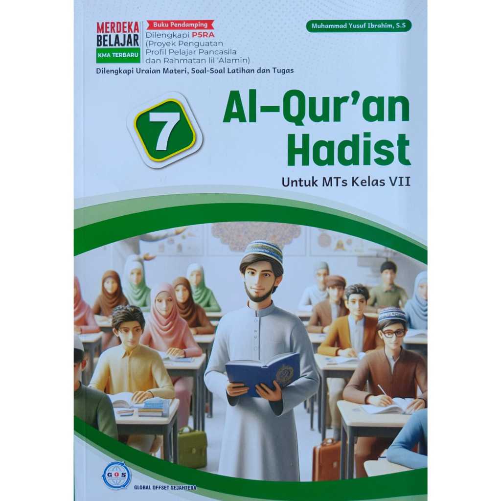 Jual BUKU SISWA ALQURAN HADIS KELAS 7 MTS MADRASAH TSANAWIYAH 2024 | Shopee Indonesia