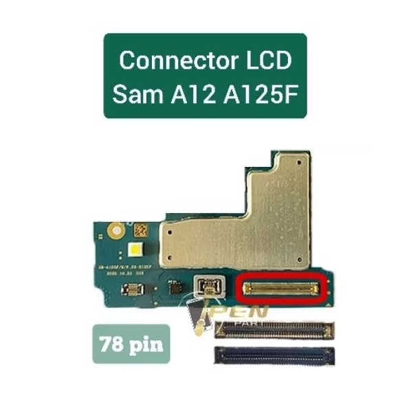 Jual Konektor Lcd Sam A12 A13 A125F A02 A52 A23 A34 A53 A54 A72 A15 ...