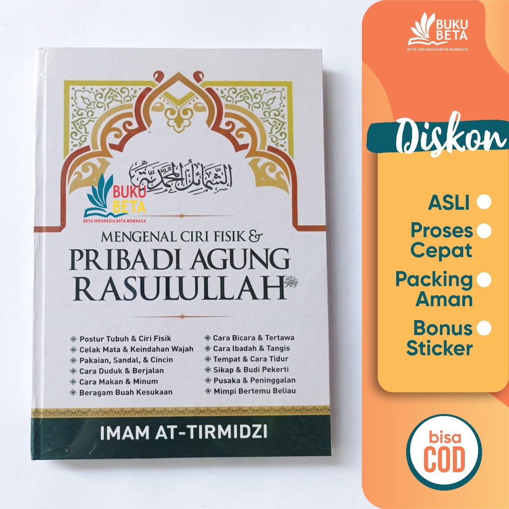 Jual Syamail Muhammadiyah Mengenal Ciri Fisik & Pribadi Agung ...