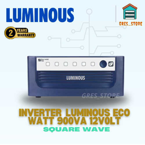 Jual LUMINOUS INVERTER ECO WATT SQUARE WAVE 12V 900VA - Inverter ...