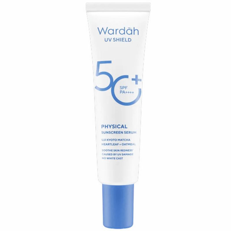 Jual Wardah Physical Sunscreen serum UV Shield spf 50+ 30ml | Shopee ...