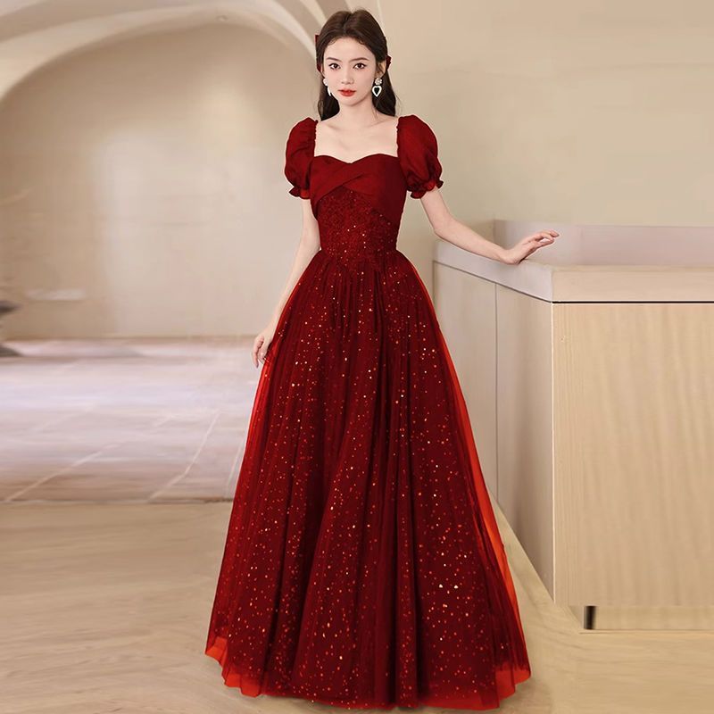 Jual Gaun malam rok tutu ceruk mewah ringan kelas atas baru gaun dewasa ...