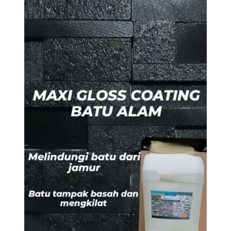 Jual Coating Batu Alam/pelapis Batu Alam 5 liter | Shopee Indonesia
