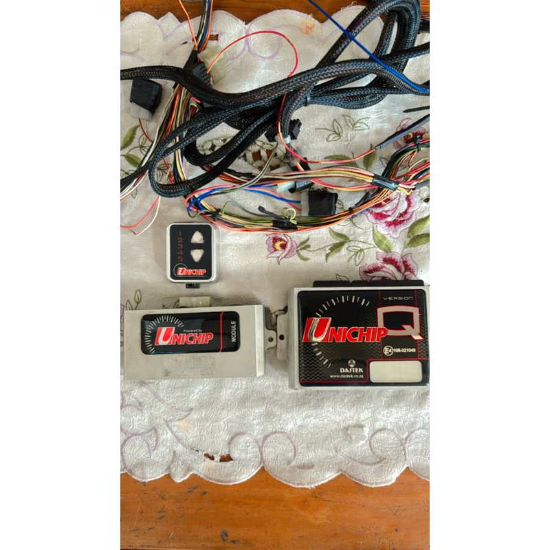 Jual unchip Dastek Q+ lengkap selector , lengkap wiring, bekas ...
