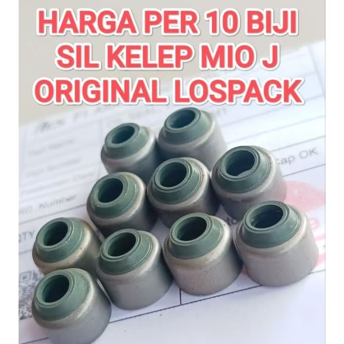 Jual GROSIR 10 PC SIL KLEP SEAL VALVE STEM MIO J MIO GT M3 FREEGO NMAX ORIGINAL LOSPACK | Shopee ...