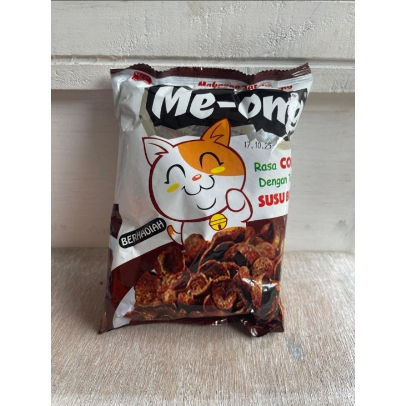 Jual ME-ONG Rasa Coklat Dengan Taburan Susu Bubuk | Shopee Indonesia