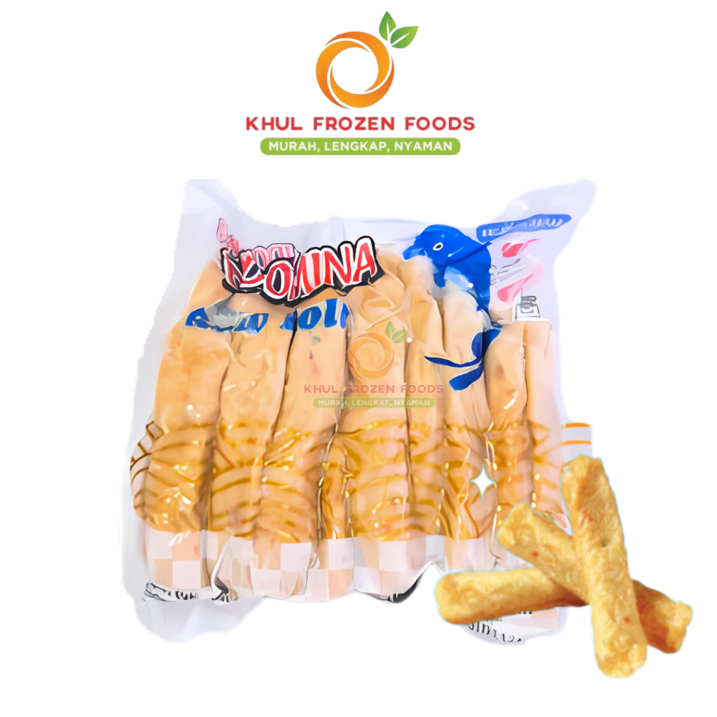 Jual Indomina Row Roll 500Gr/ INDOMINA/ Fish roll/ Suki-suki/ Surimi ...