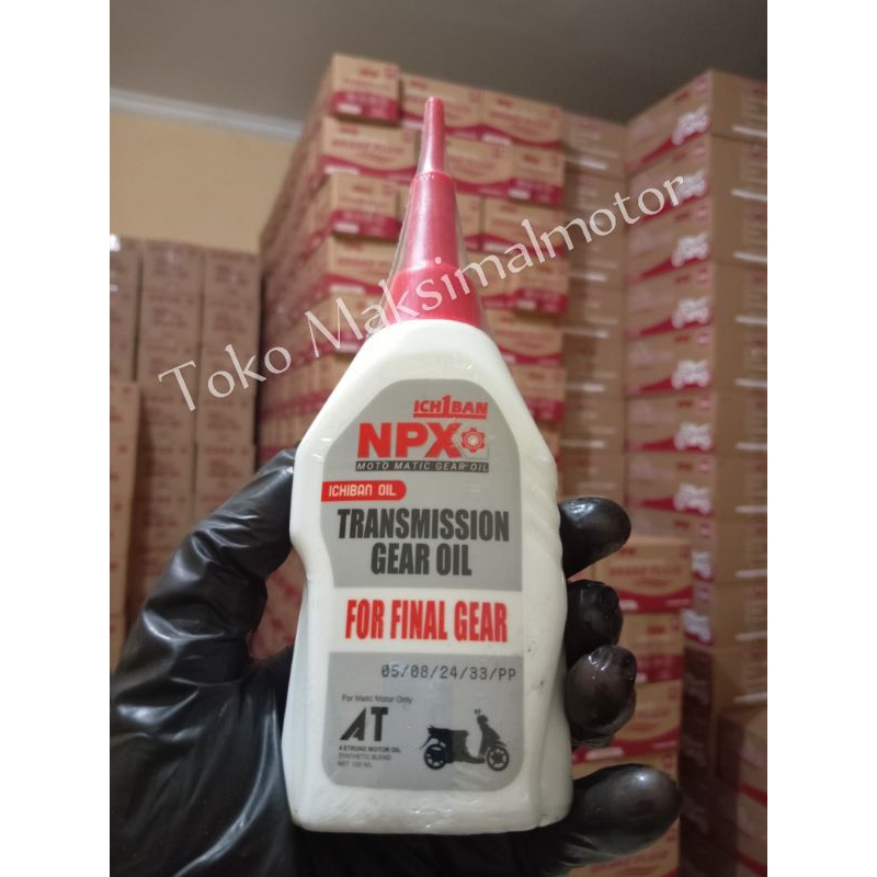 Jual Oli Gardan Npx/24 Btl Oli Gardan 120ml/Oli Gear Matic Original Gear Oil Full Sinthetic ...