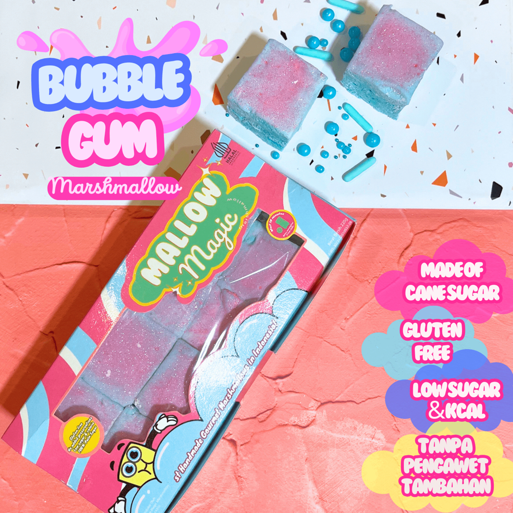 Jual Unicorn Bubblegum Magic Marshmallow - (HALAL) Big Box | Shopee ...